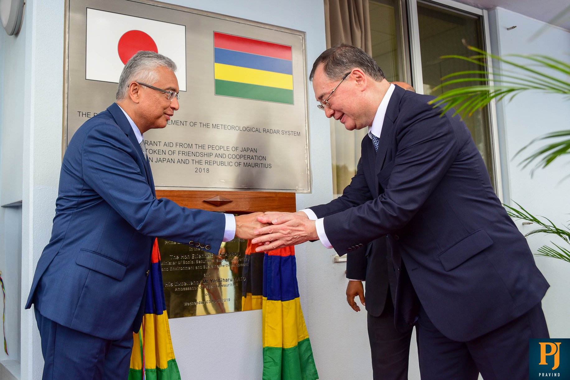 Pravind Jugnauth : « Ce nouveau radar permettra de traquer des cyclones ...